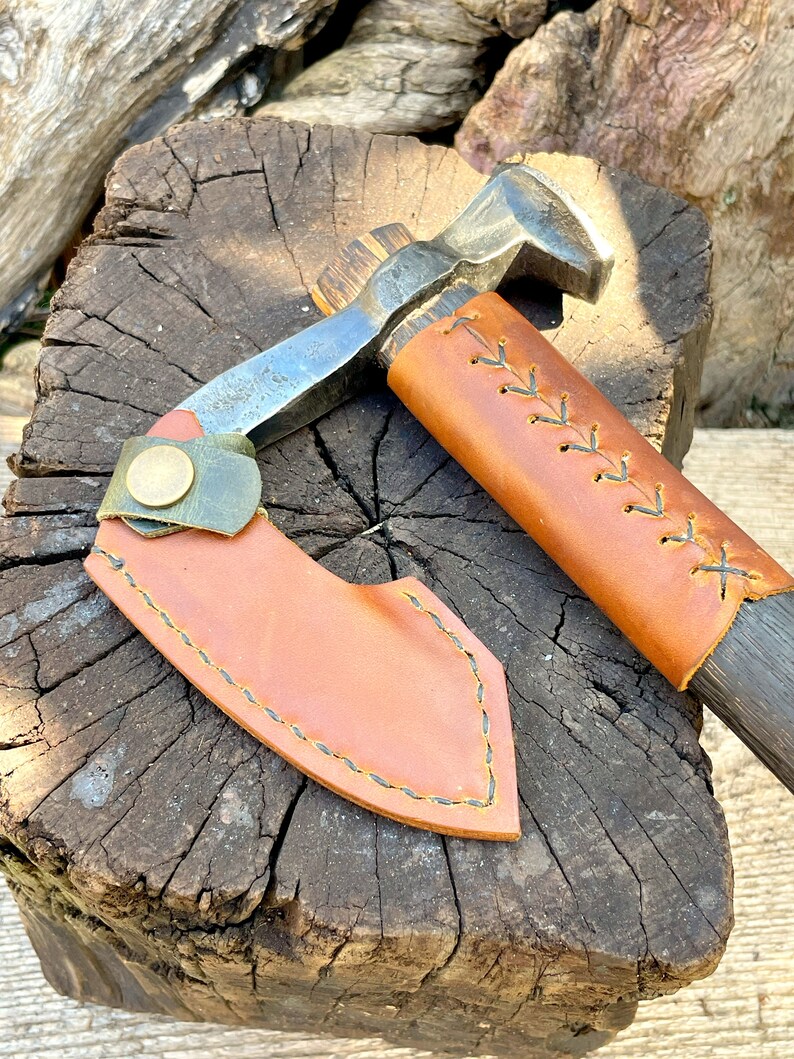 Hand Forged Hatchet Mouse Axe Made From a Railroad Spike - Etsy