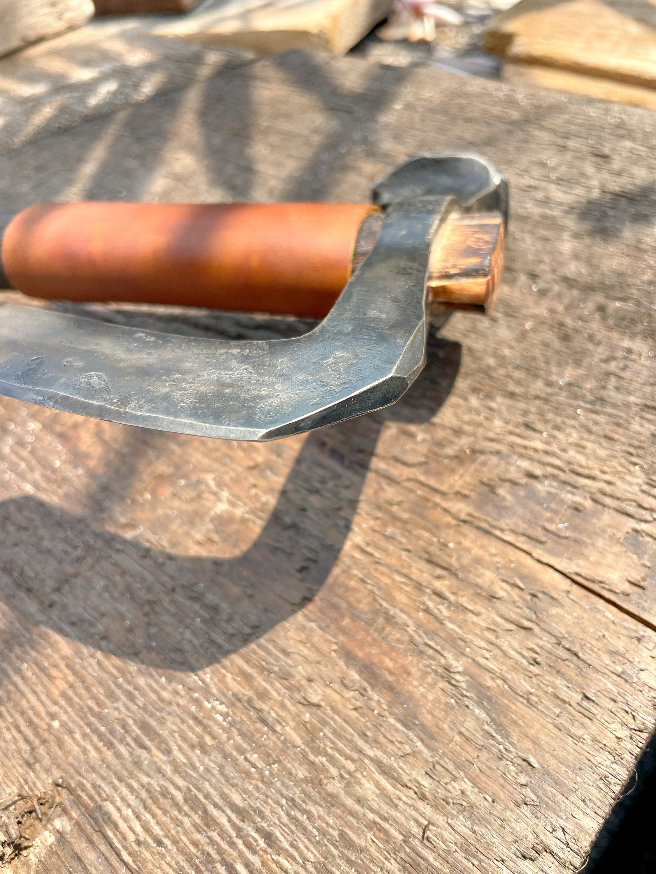 Hand Forged Hatchet Mouse Axe Made From a Railroad Spike - Etsy
