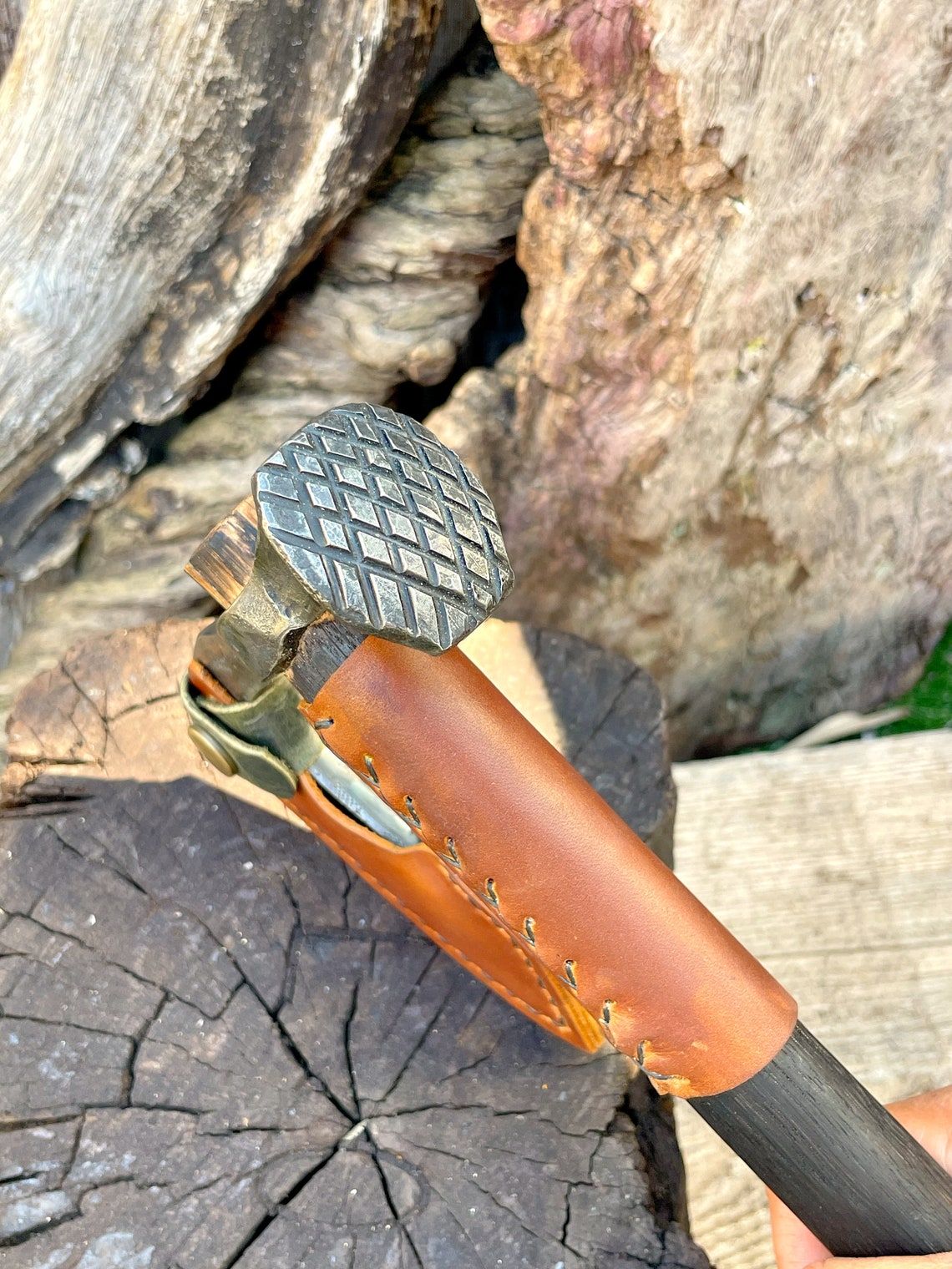 Hand Forged Hatchet Mouse Axe Made From a Railroad Spike - Etsy