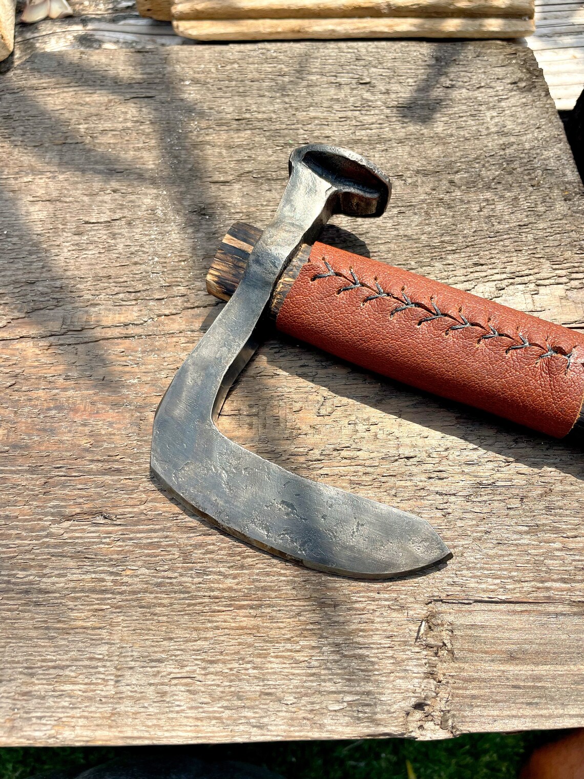 Hand Forged Hatchet Mouse Axe Made From a Railroad Spike - Etsy