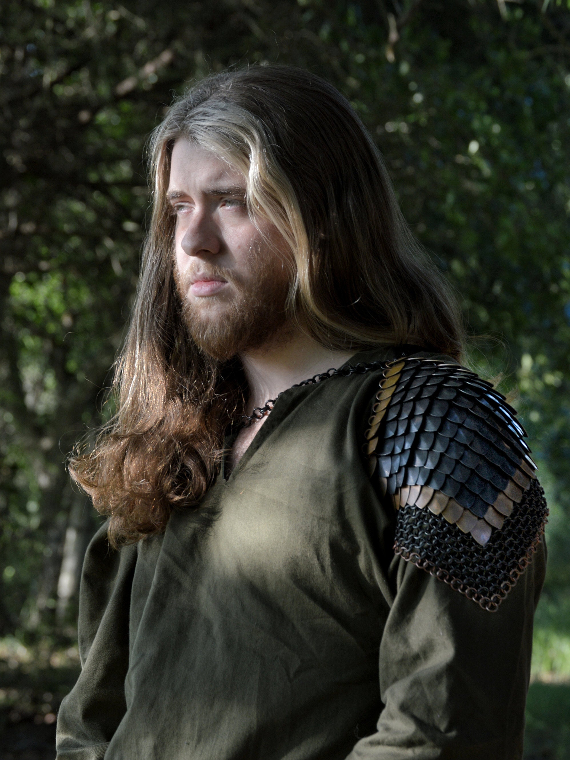 Fantasy Scalemaille Pauldron - Etsy