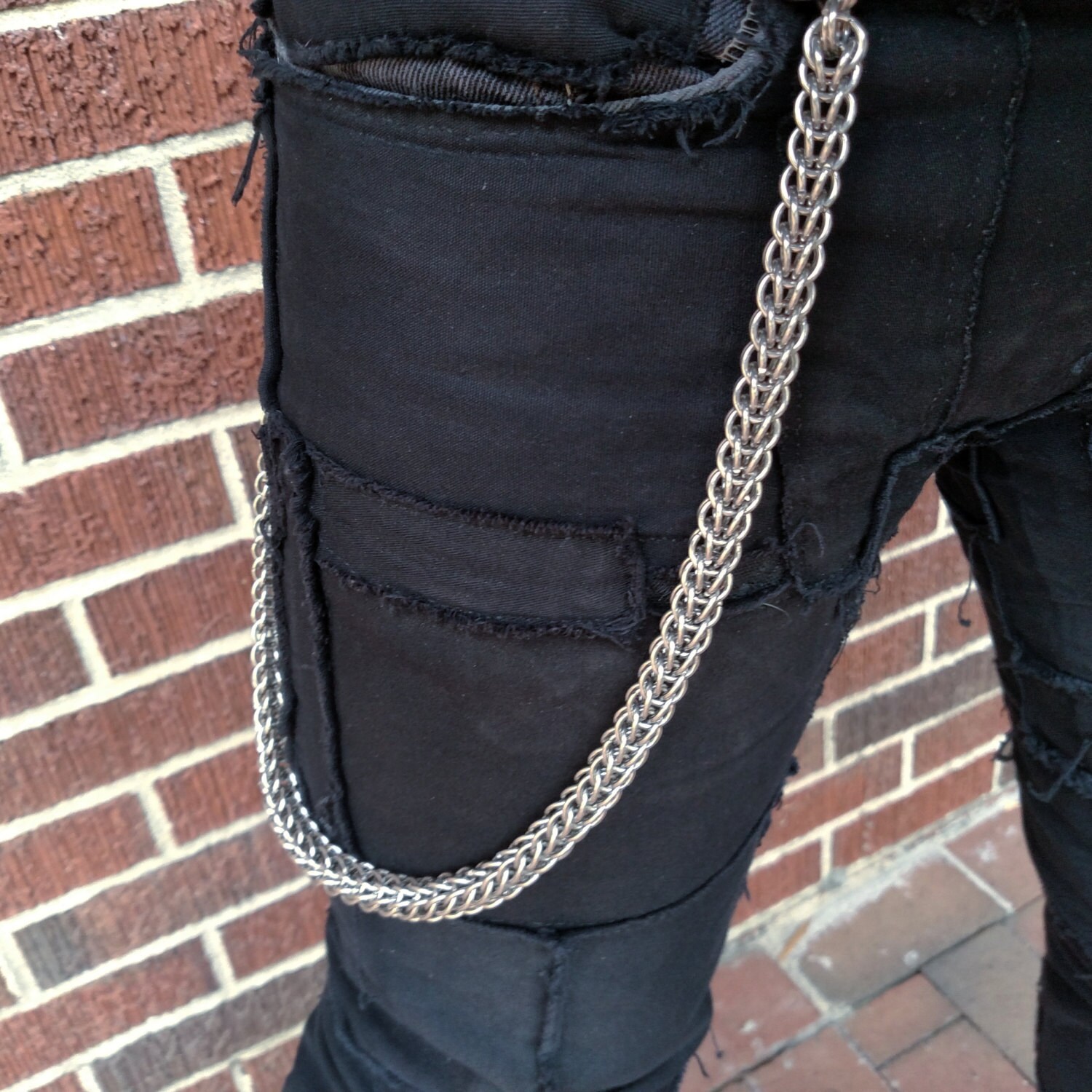 Full Persian Chainmail Wallet Chain - Etsy