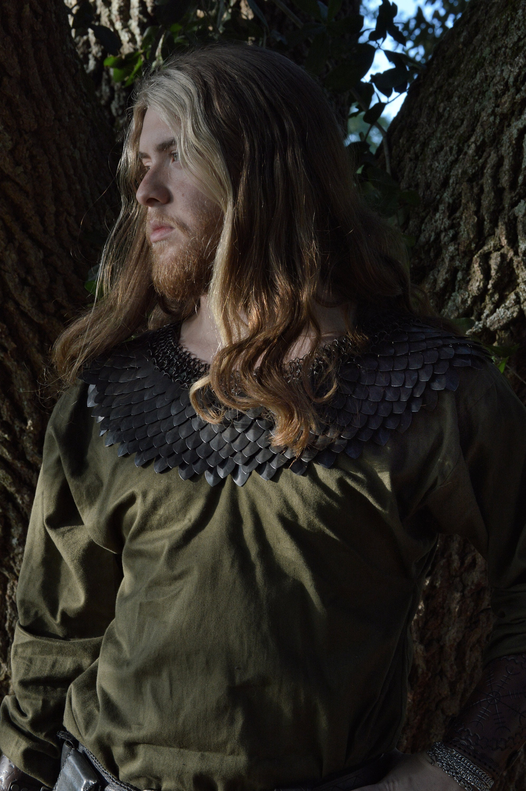 Fantasy Scalemaille Mantle Shoulderpiece - Etsy