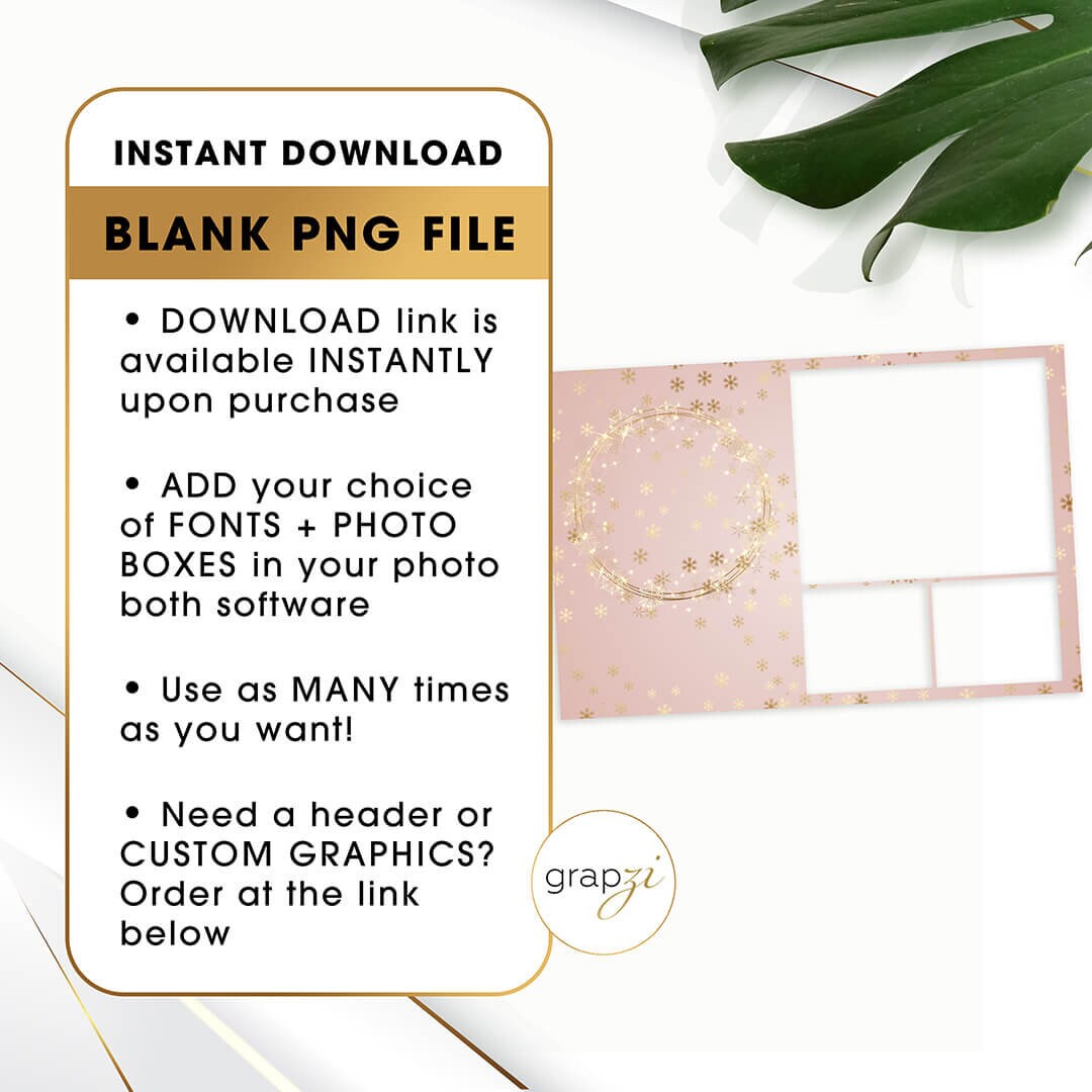 Holiday Party Pink Gold Photo Booth Frame 1x2 Photo Postcard - Etsy