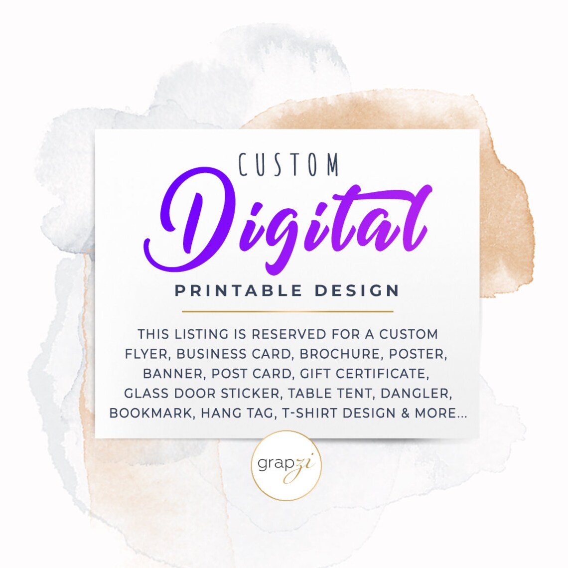 Custom Printable Design GRAPZI - Etsy