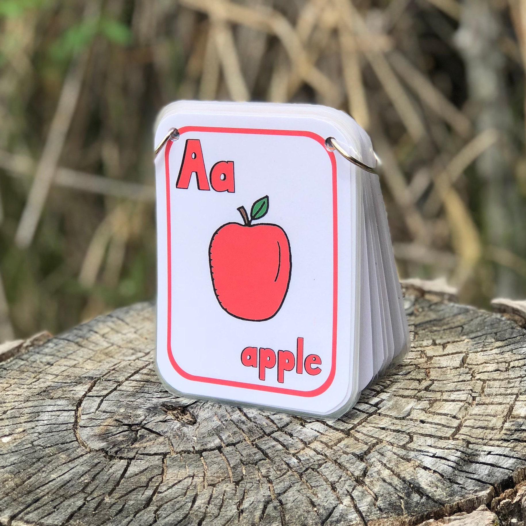 ABC Vertical Flashcards / Digital Download / Printable / Alphabet ...