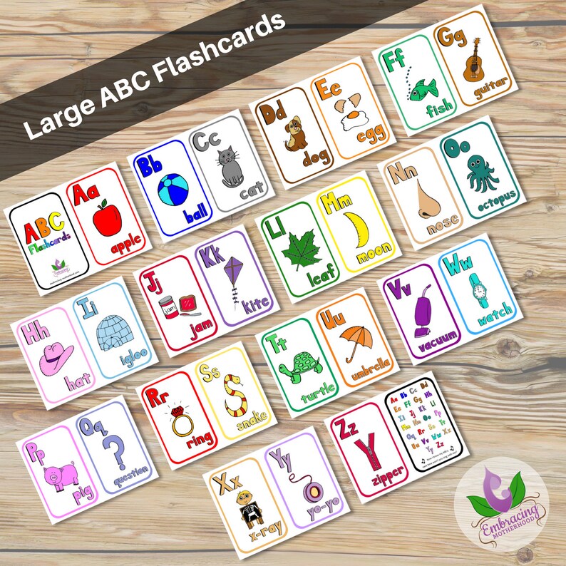 ABC Vertical Wall Art / Digital Download / Printable / Alphabet ...