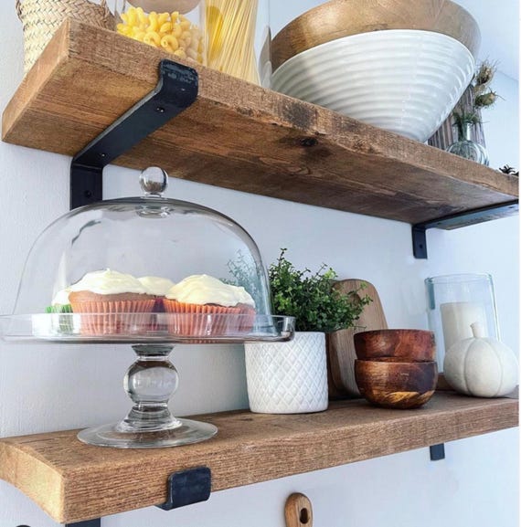 Farmhouse Fixer Upper Shelving