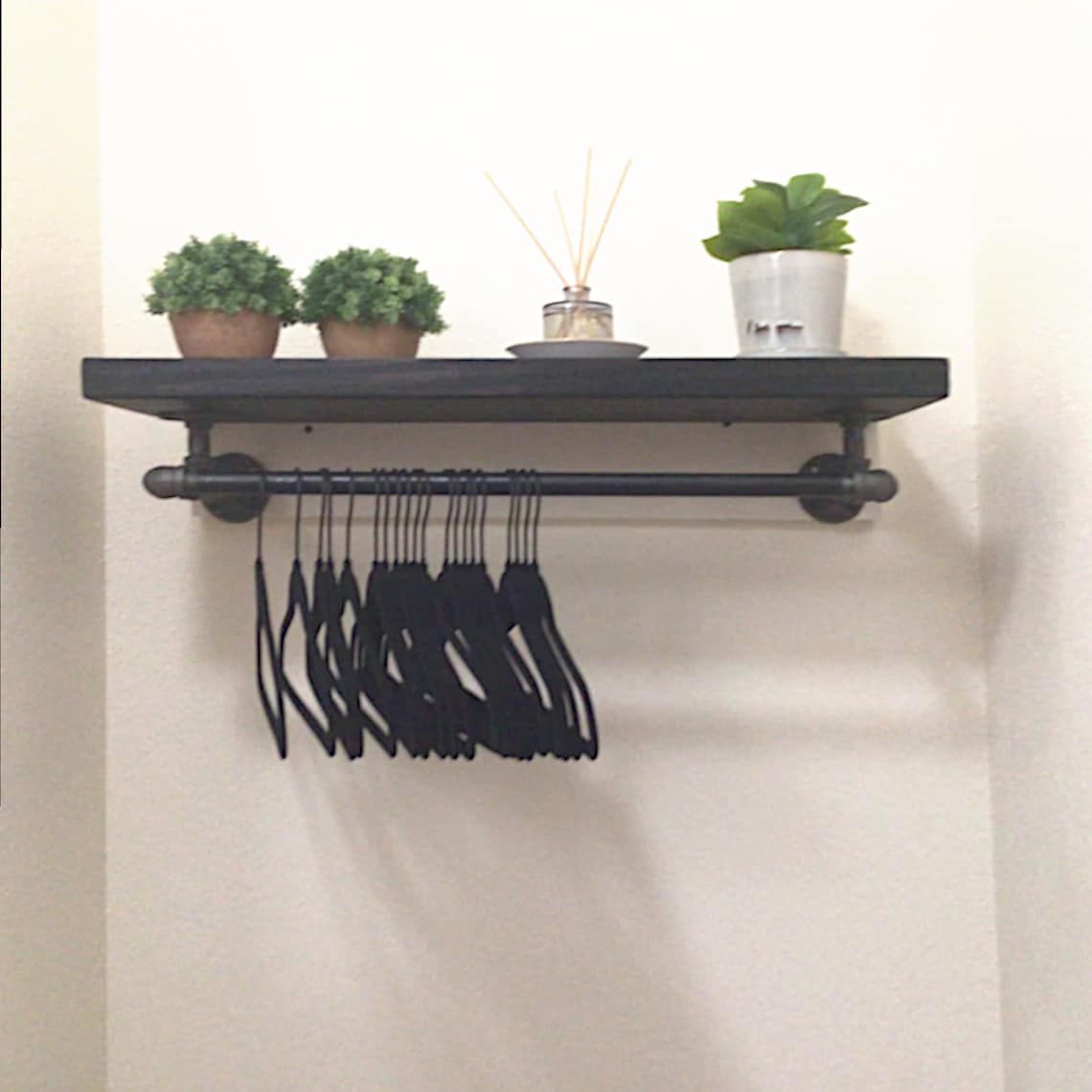 Extra Long Rustic Laundry Room Rack Drying Rack Clothes | Etsy