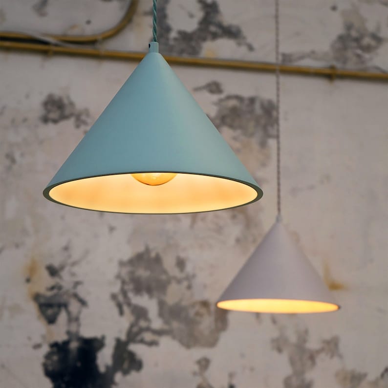 VILA - Ceramic Pendant Lights - Scandinavian Hanging Fixture - Ceiling ...