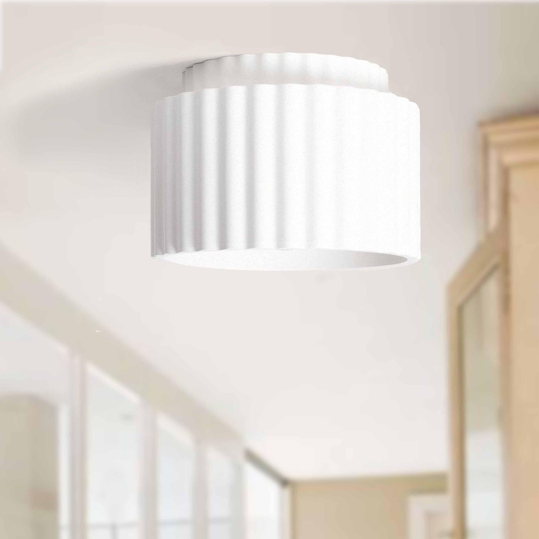 GREECE DOUBLE - White Ceramic Ceiling Light - Spotlight Fixture ...