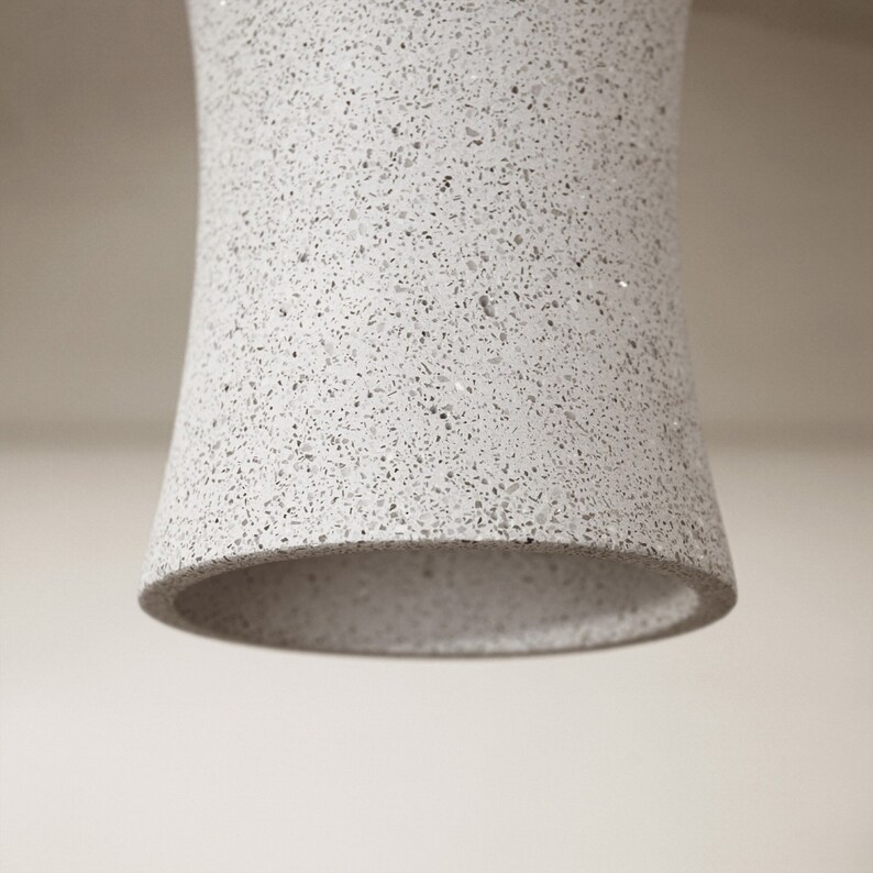 ERA - Minimalist Concrete Ceiling Light - Scandinavian Cylinder ...
