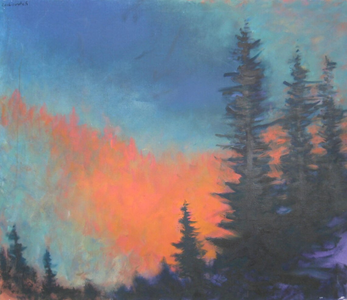 Large Landscape, Autumn Blaze - Etsy Sweden