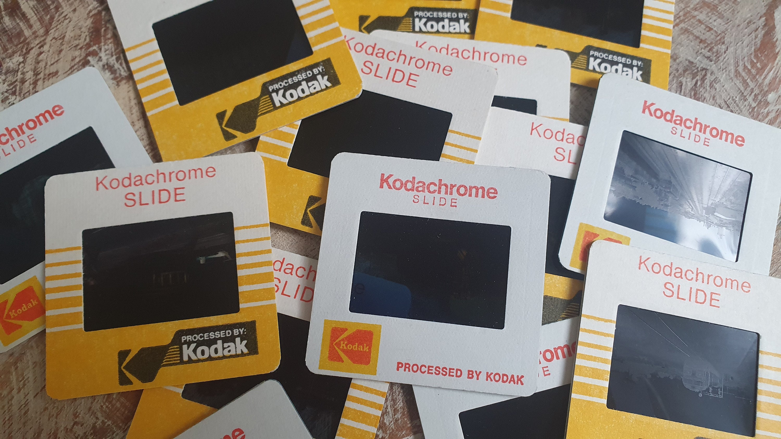 Vintage KODAK Slides,kodachrome Ephemera,film Slide Frames,junk Journal ...