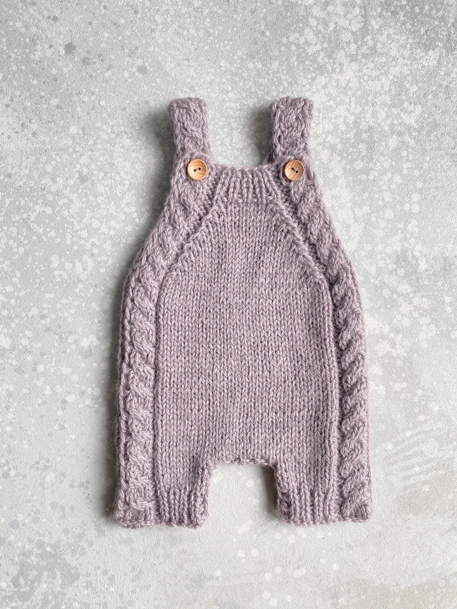 Geneva Baby Romper Knitting Pattern - Instant PDF Download - Newborn ...