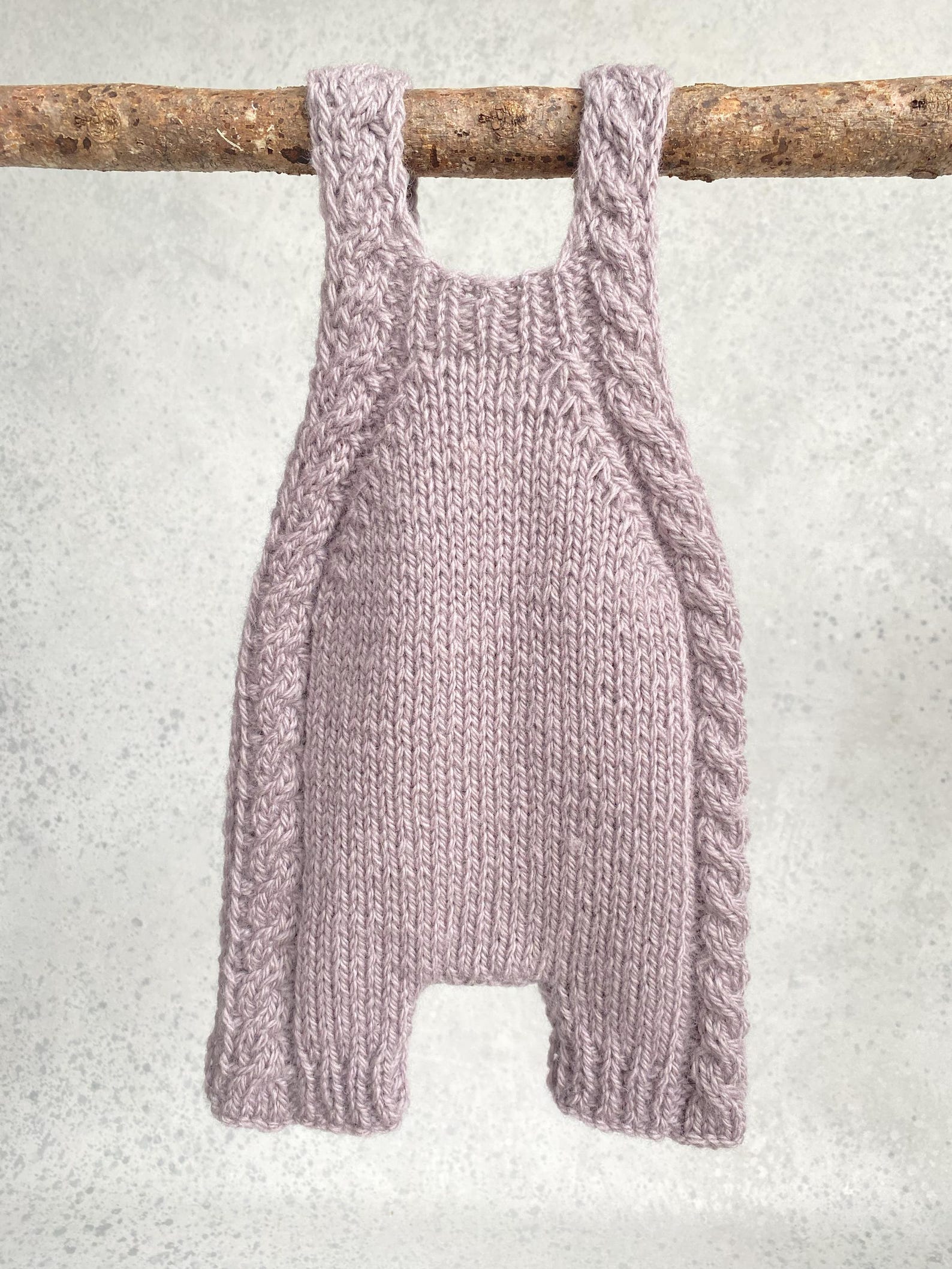 Geneva Baby Romper Knitting Pattern - Instant PDF Download - Newborn ...