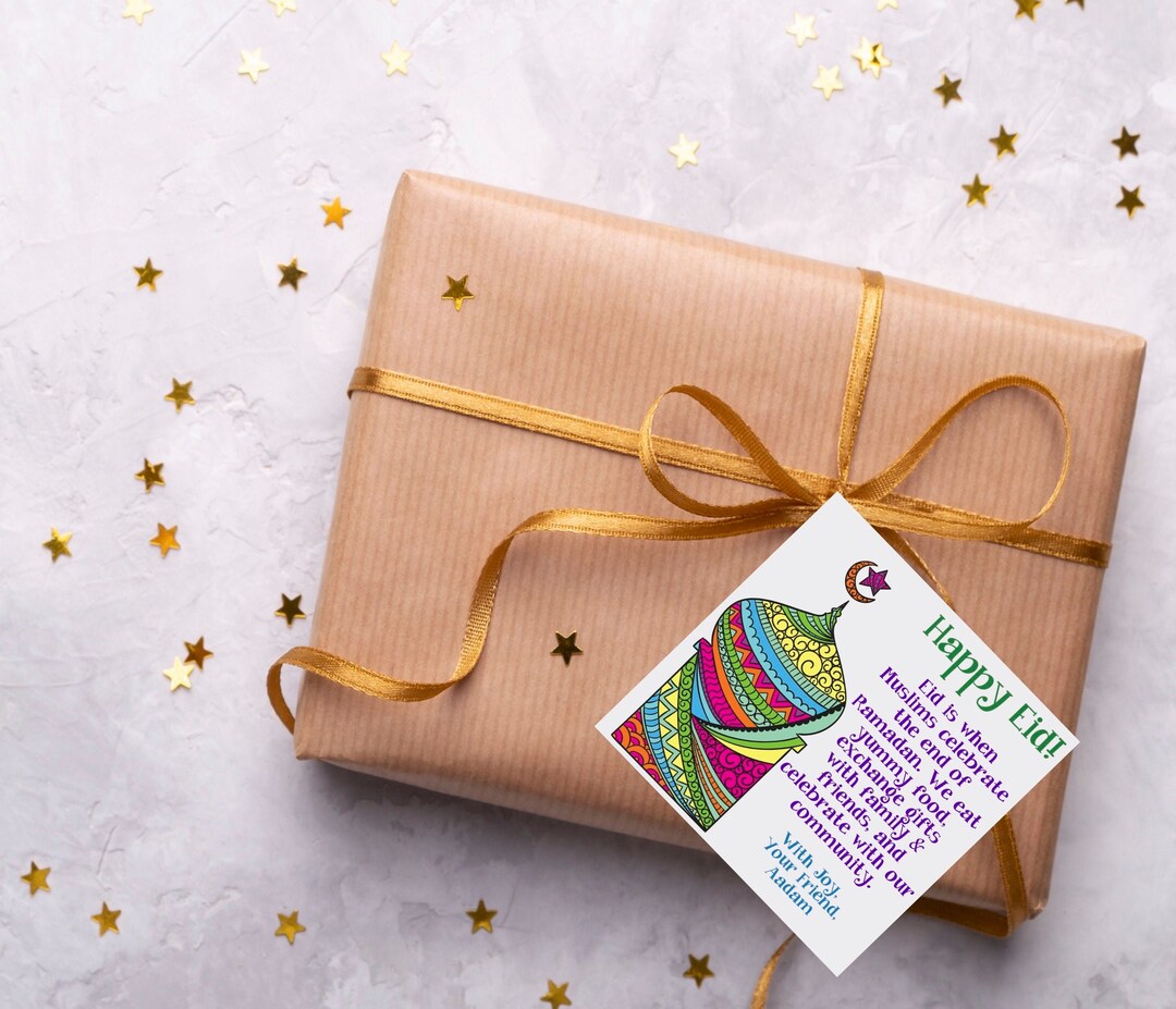 Happy Eid Notes Digital Download Customizable - Etsy Canada