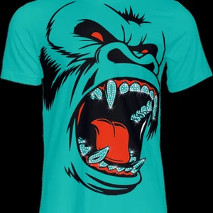 HARAMBE THE GORILLA Templates Rhinestone Design Files Rhinestone ...