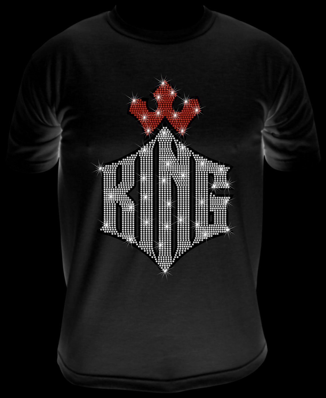KING Ss10 Rhinestone Template Sublimation Digital Download - Etsy
