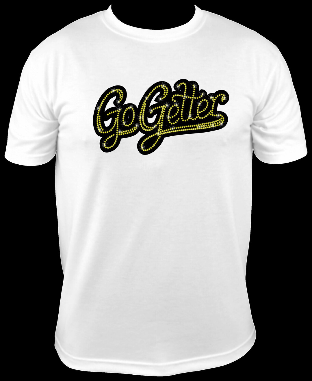 GO GETTER Ss10 Rhinestone Template, Sublimation, Digital Download, Svg ...