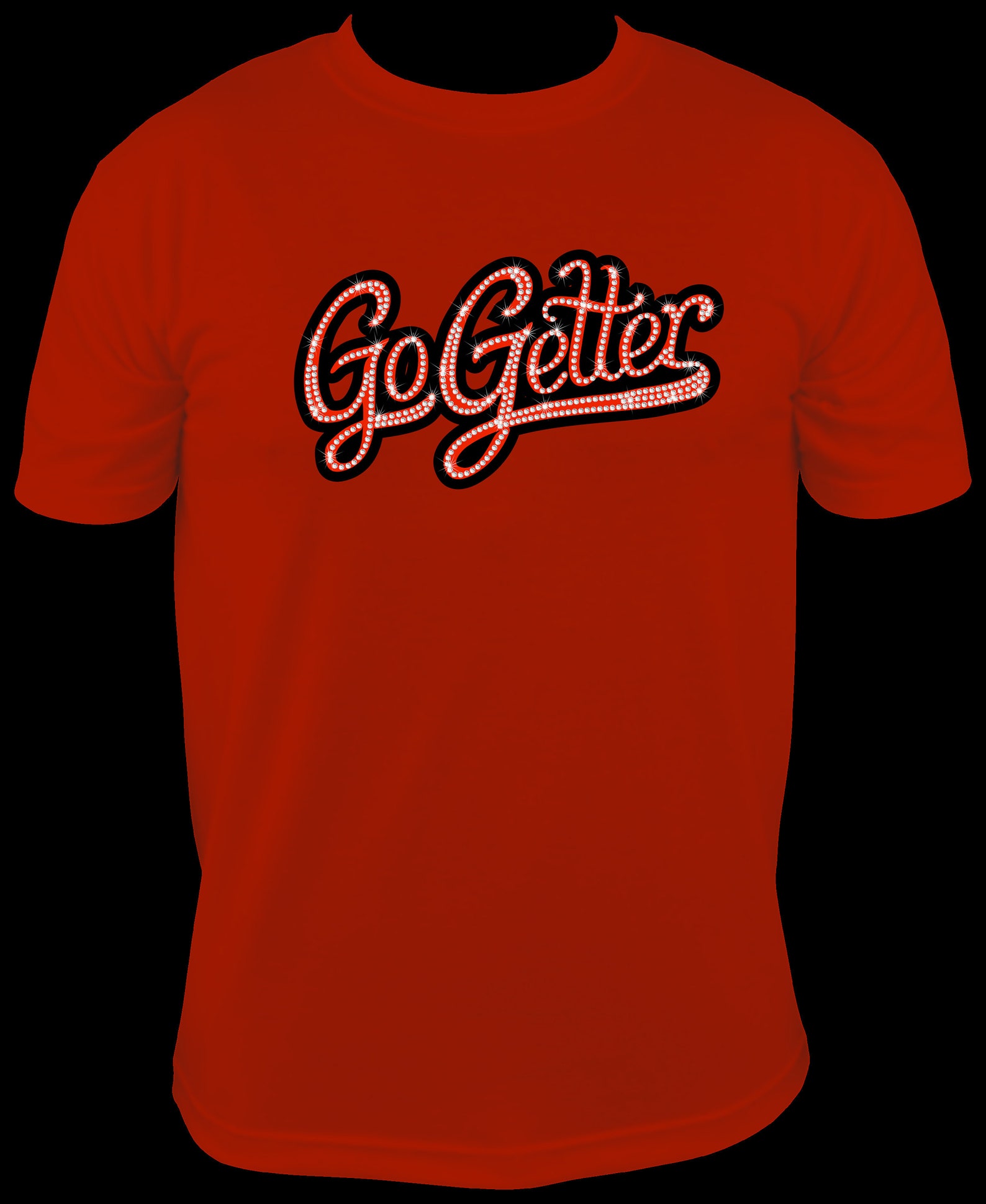 GO GETTER Ss10 Rhinestone Template Sublimation Digital - Etsy