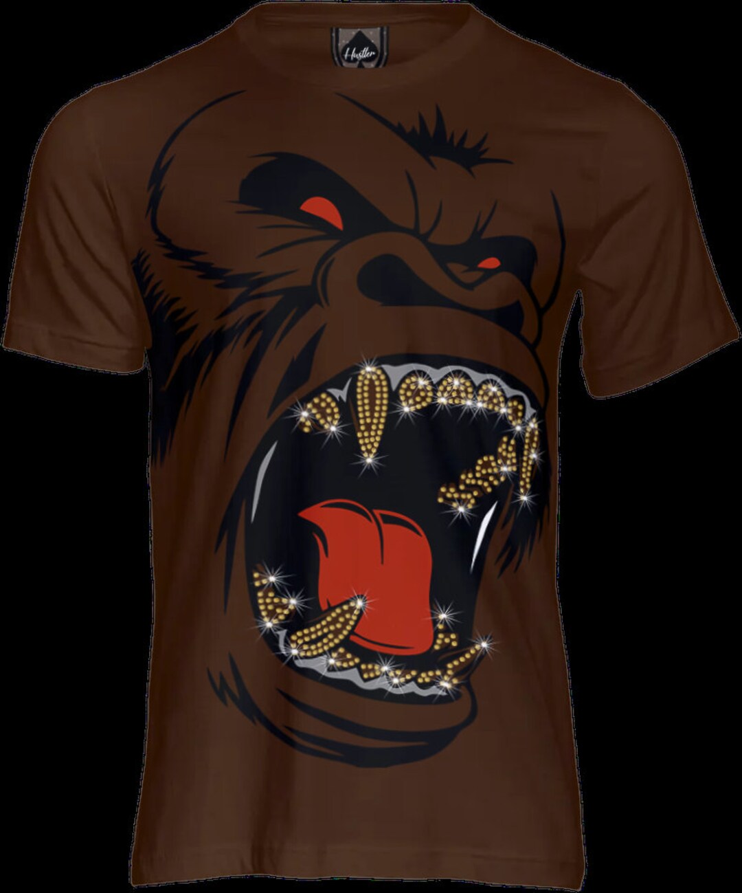 HARAMBE THE GORILLA Templates Rhinestone Design Files Rhinestone ...