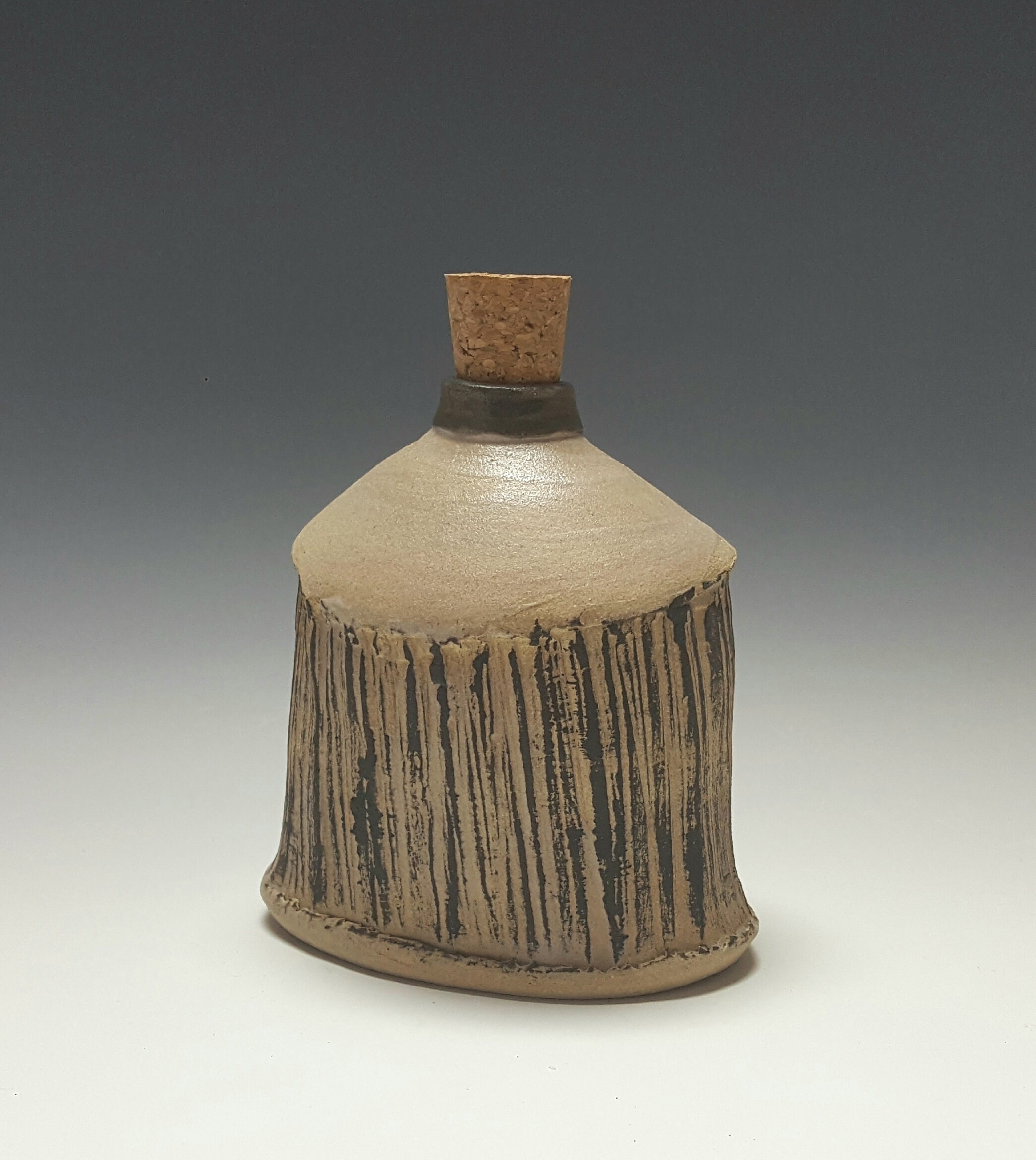 Rustic Modern Colorful Bottle by Potteryi. Sold Separately. - Etsy