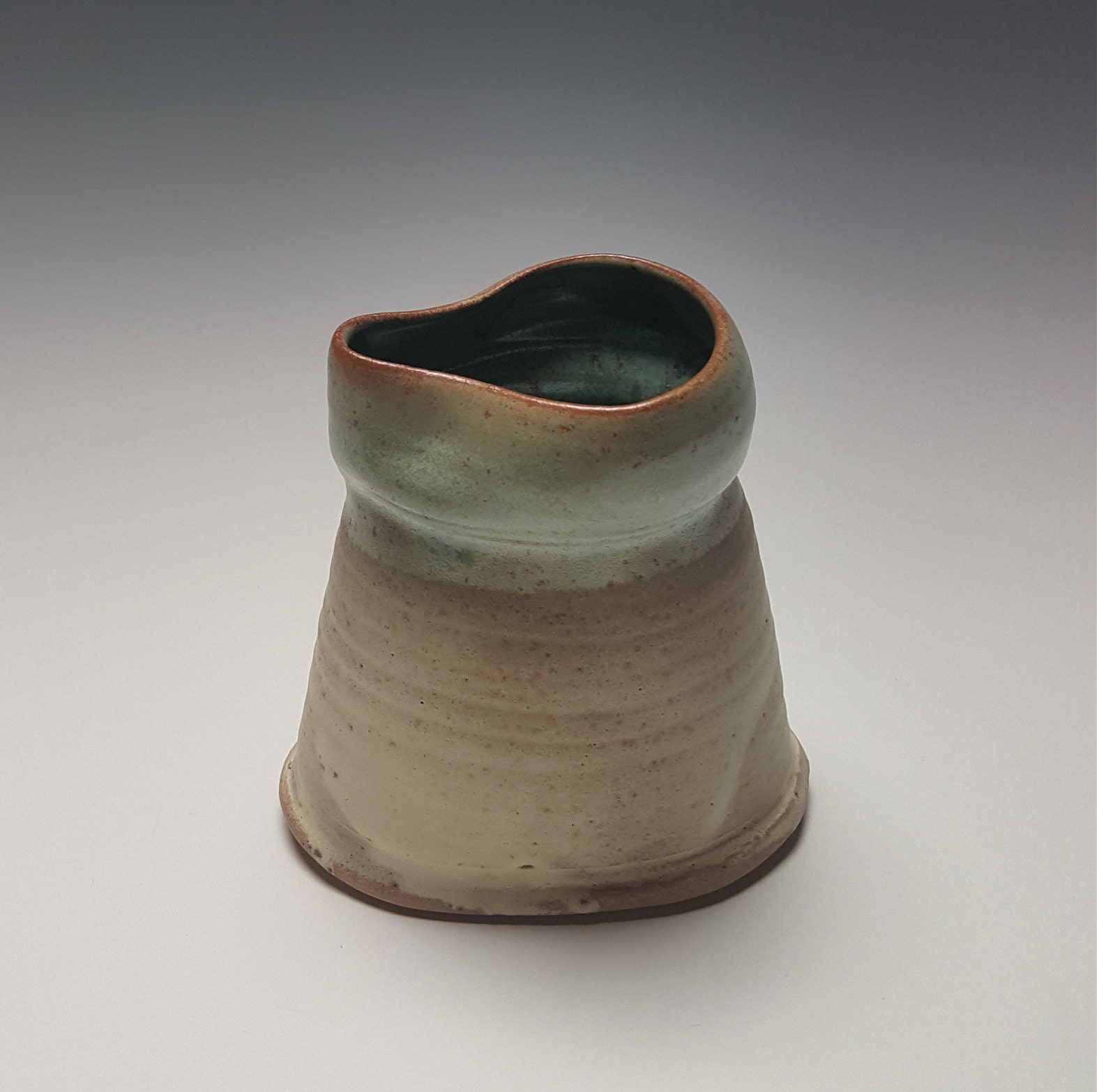 Rustic Modern Creamer in Sage. Handmade Ceramic Creamer by - Etsy