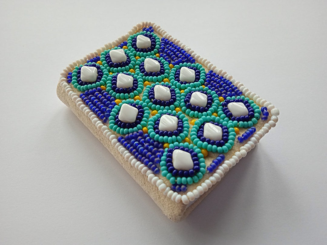 Tiny Gaudí Inspired Beaded Notebook - Etsy