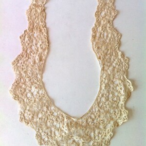 Vintage Extremely Fine Maltese Lace Collar - Etsy