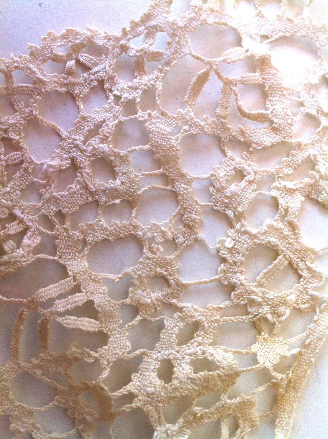 Vintage Extremely Fine Maltese Lace Collar - Etsy