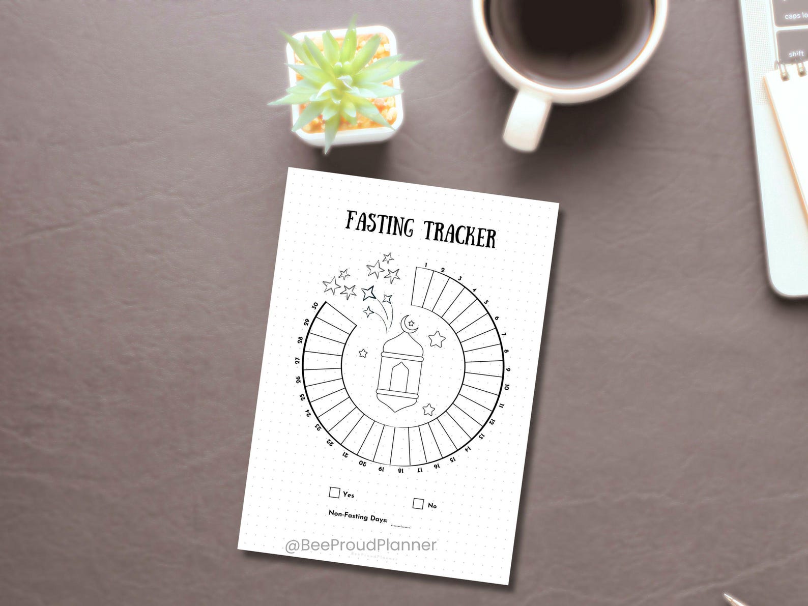 Ramadan Tracker, Daily Fasting Journal, Ramadan Planner 2026 - Etsy