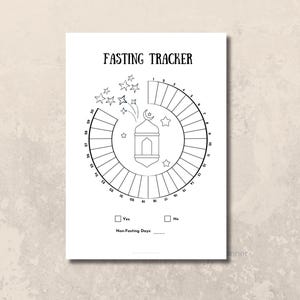 Ramadan Tracker, Daily Fasting Journal, Ramadan Planner 2026 - Etsy
