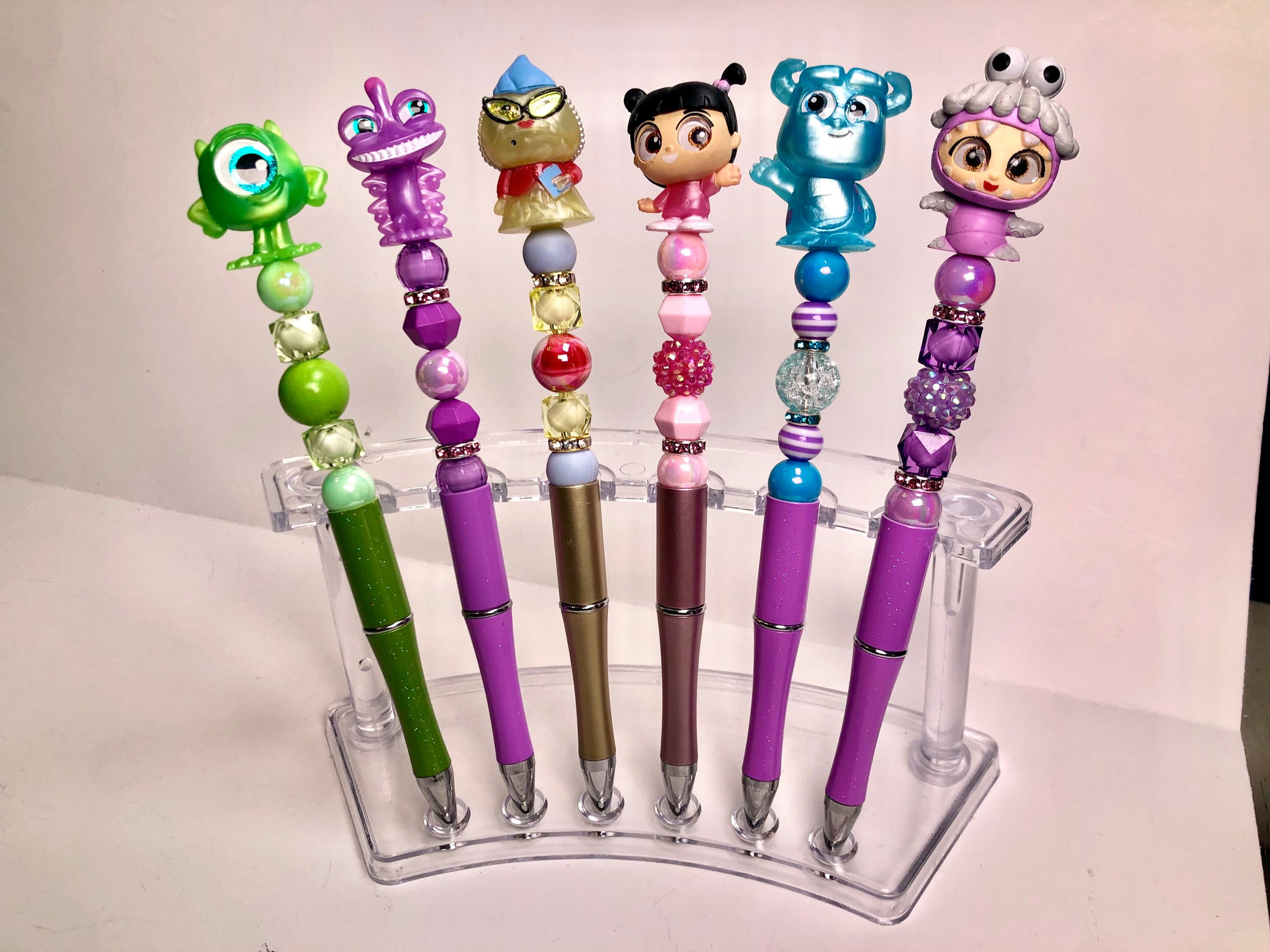 Disney Monsters Inc. Doorable Bead Pens Collection Doorables - Etsy UK