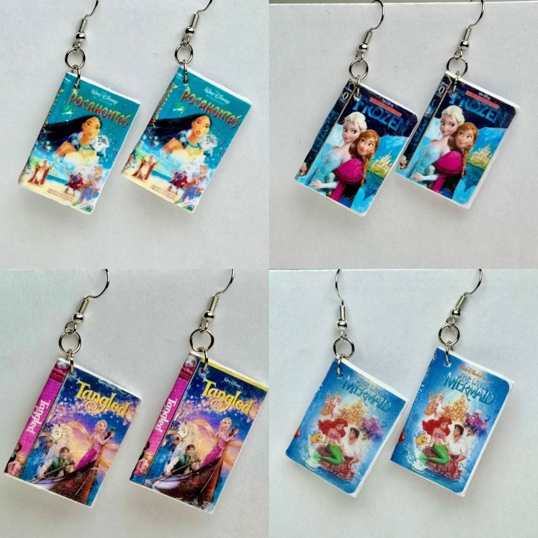 Light Weight Classic Disney VHS Tape Dangle Earrings - Etsy