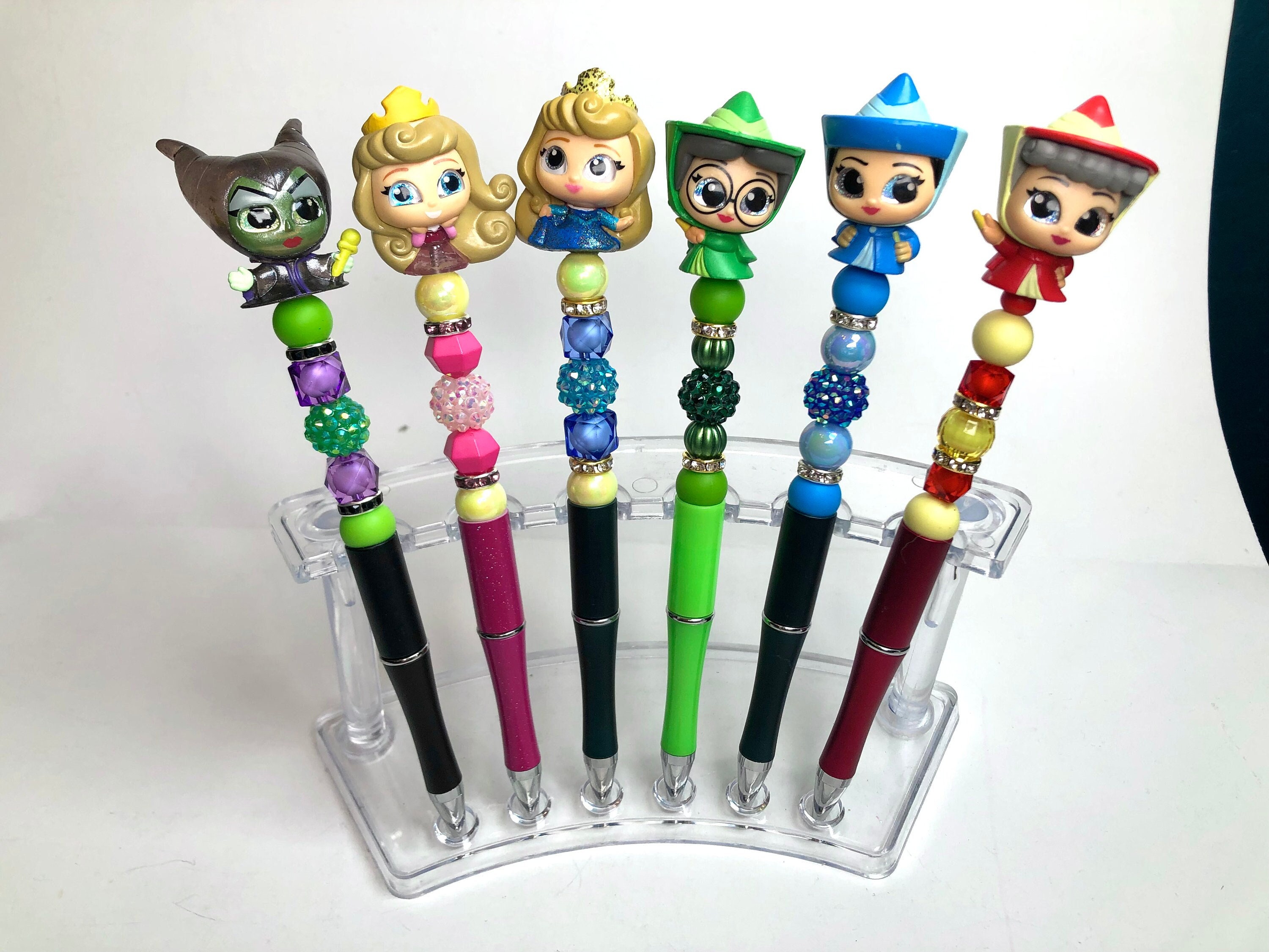 Disney Sleeping Beauty Doorable Bead Pens Collection Doorables Disney ...