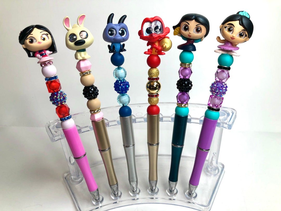 Disney Mulan Doorable Bead Pens Collection Doorables Disney Accessory ...