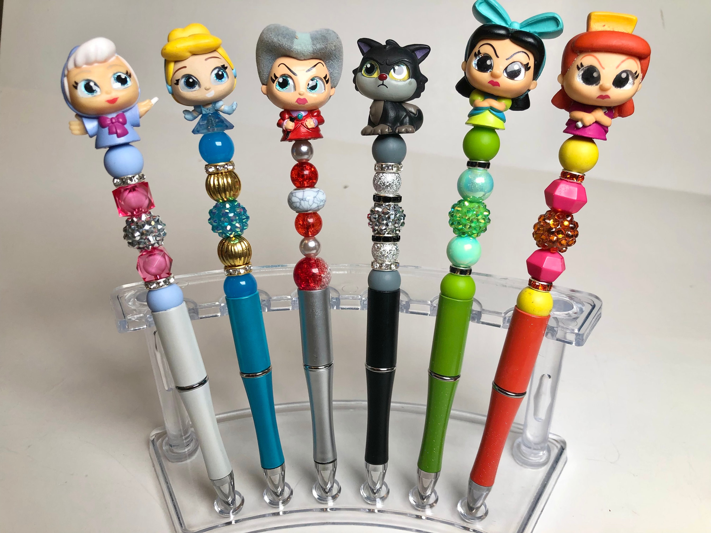 Disney Cinderella Doorable Bead Pens Collection Doorables - Etsy