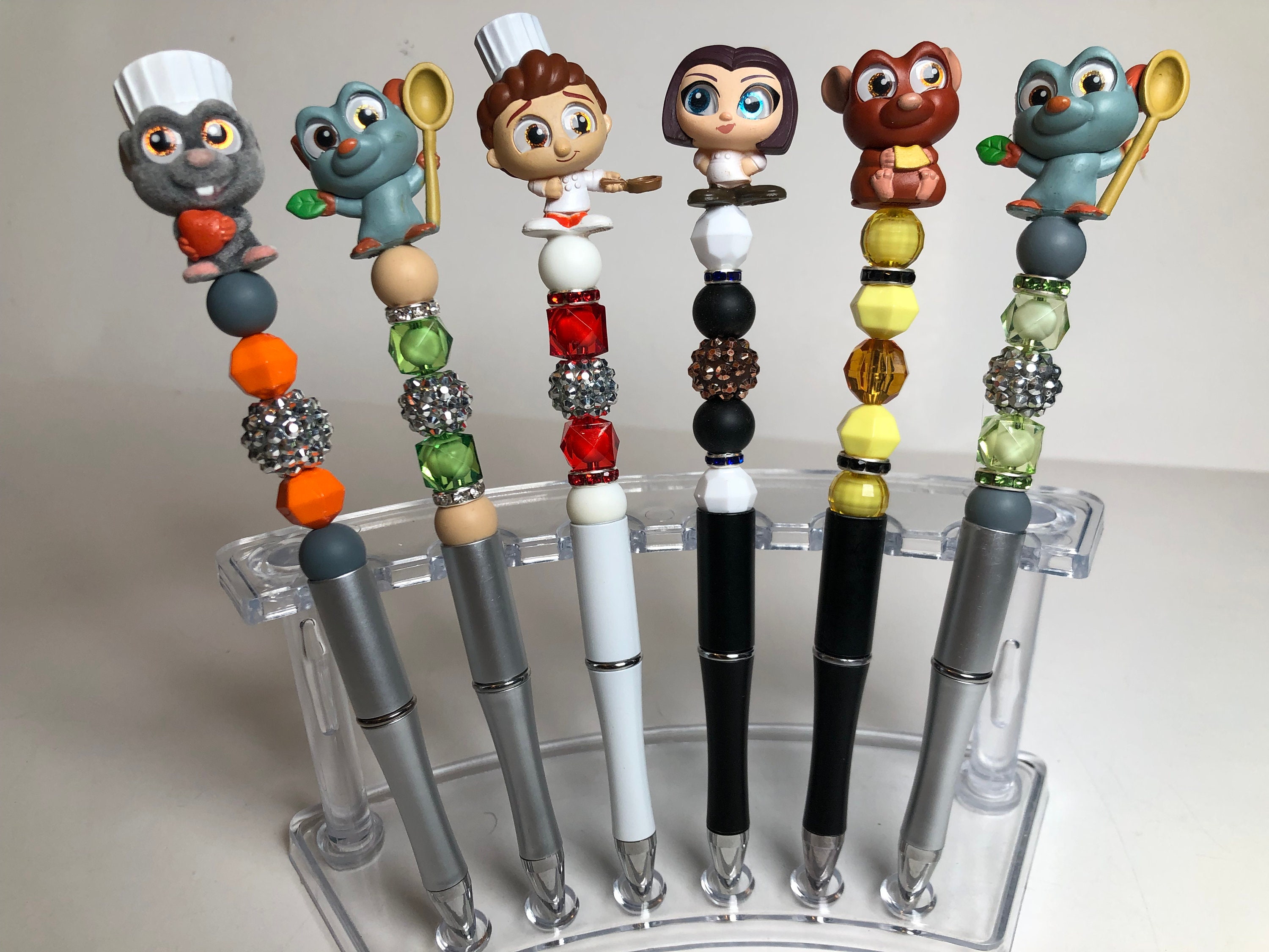 Disney Series 10 Doorable Bead Pens Collection Refillable-oliver and ...