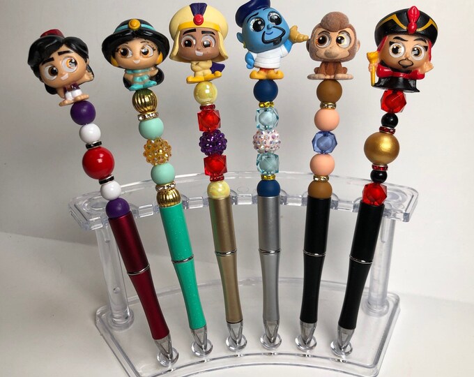 Disney Aladdin Doorable Bead Pens Collection Doorables Disney Accessory ...