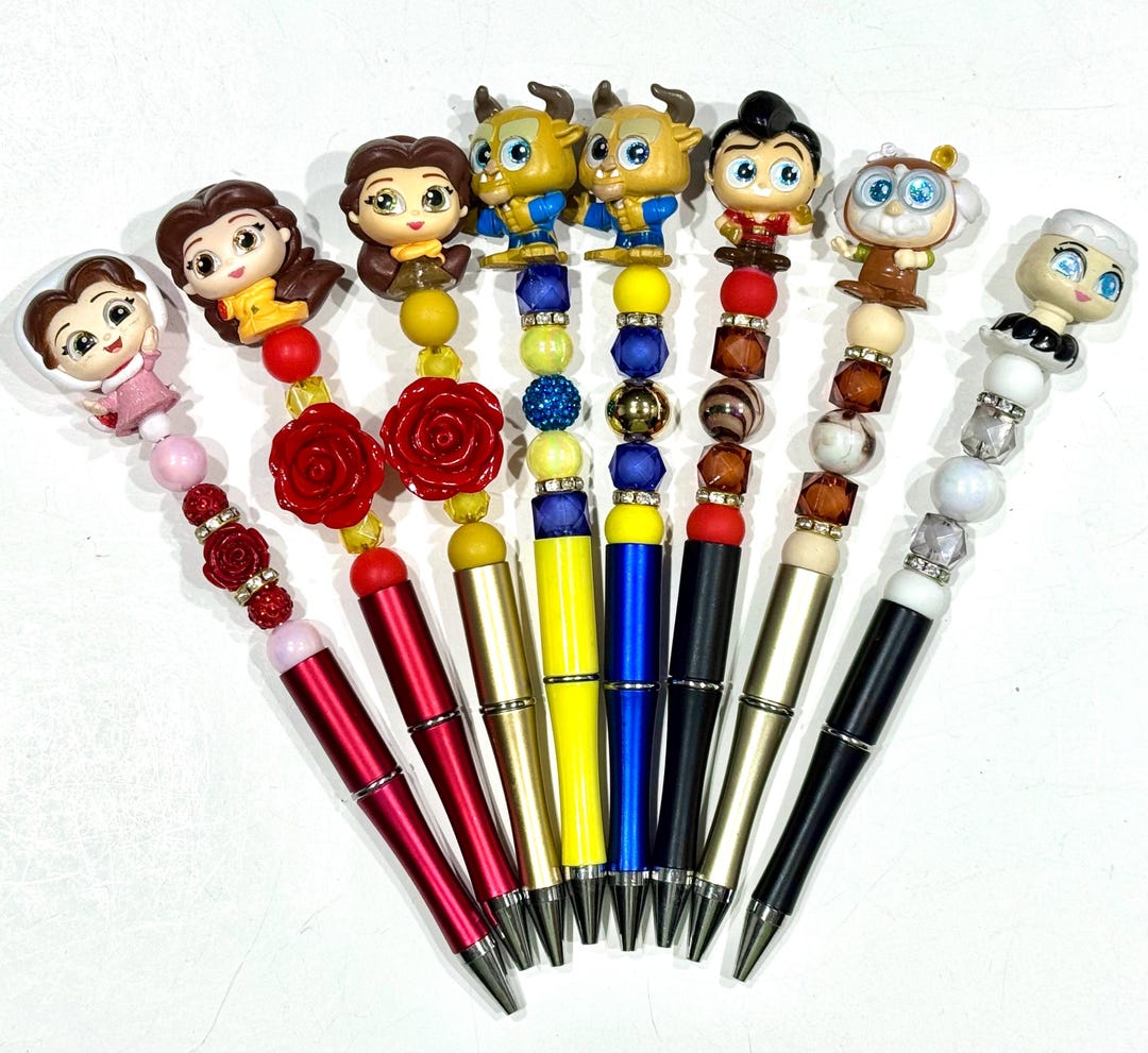 Disney Beauty and the Beast Doorable Bead Pens Collection- Doorables ...