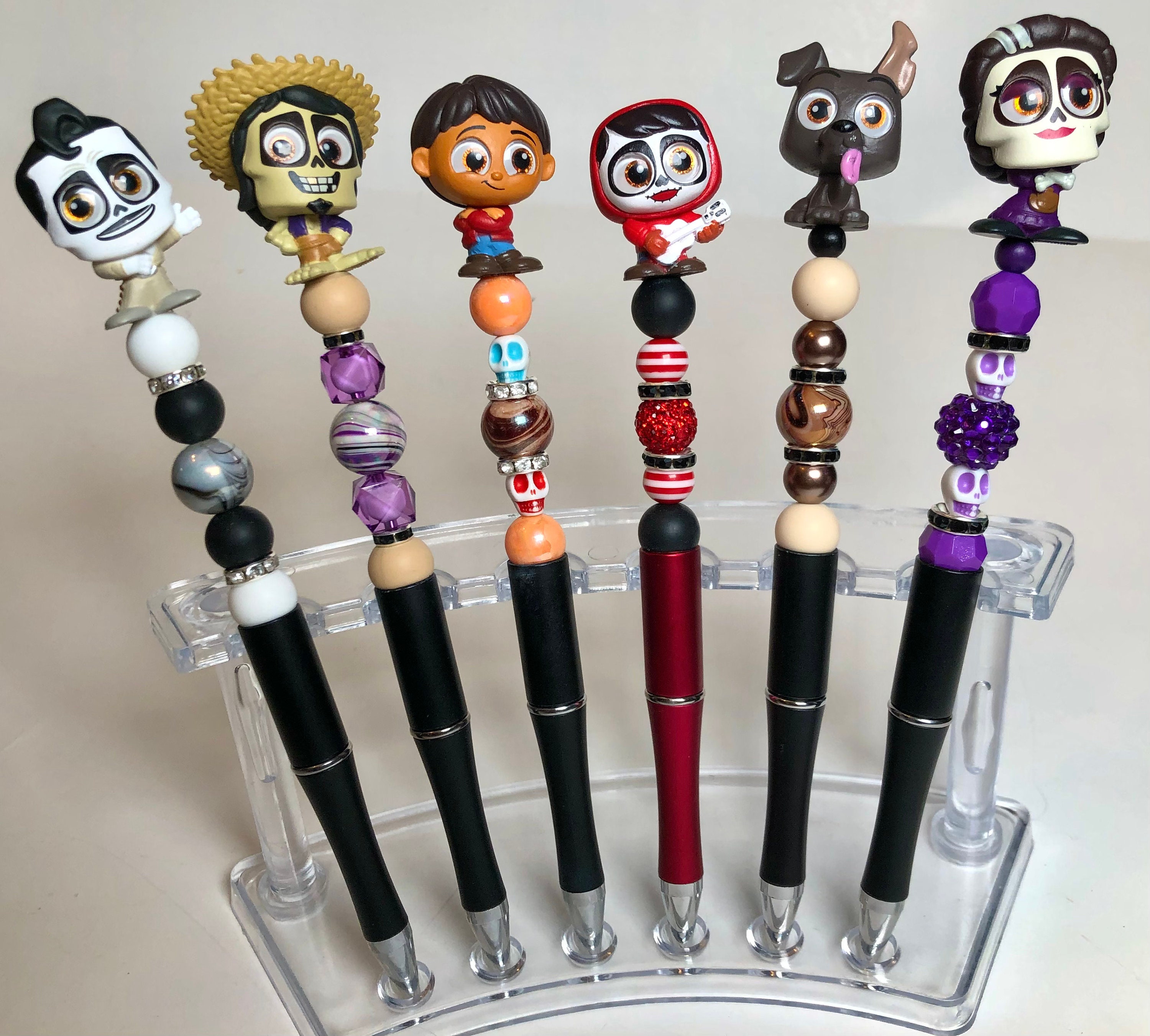Disney Pixar Coco Doorable Bead Pens Collection Doorables Disney ...