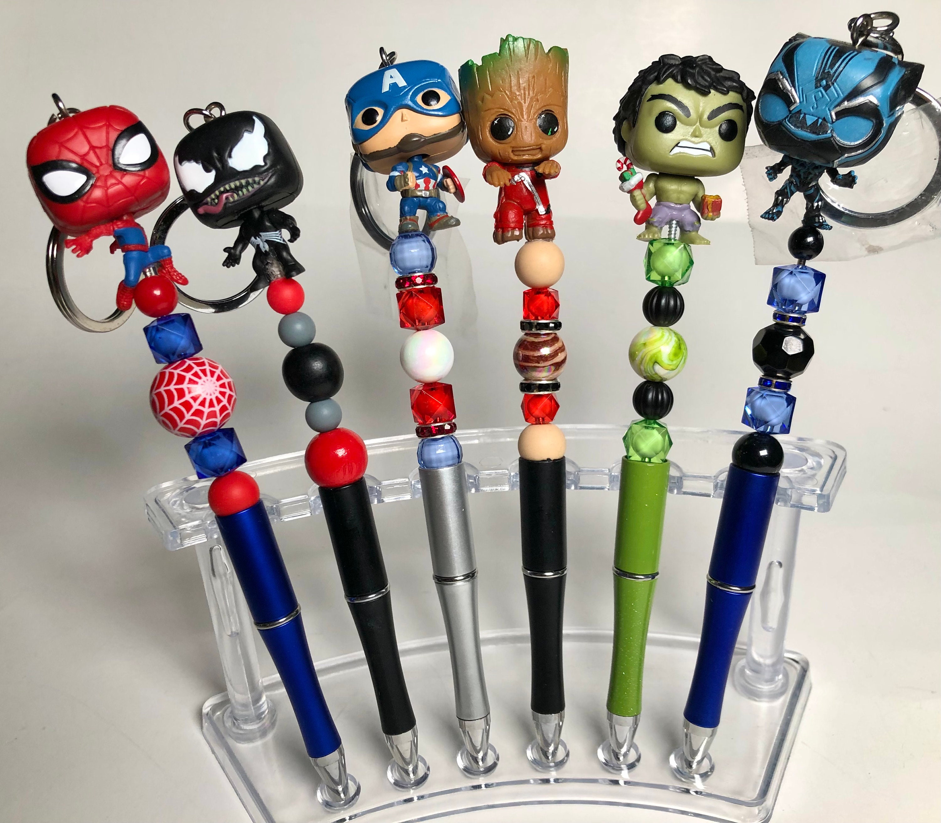 Marvel Avenger Bead Pens Collection Pocket Pops Funko Accessory ...