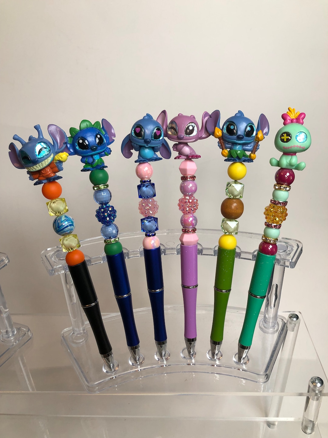 Disney Lilo and Stitch Doorable Bead Pens Collection - Etsy