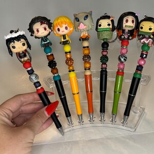 Demon Slayer Focal Beads - Etsy