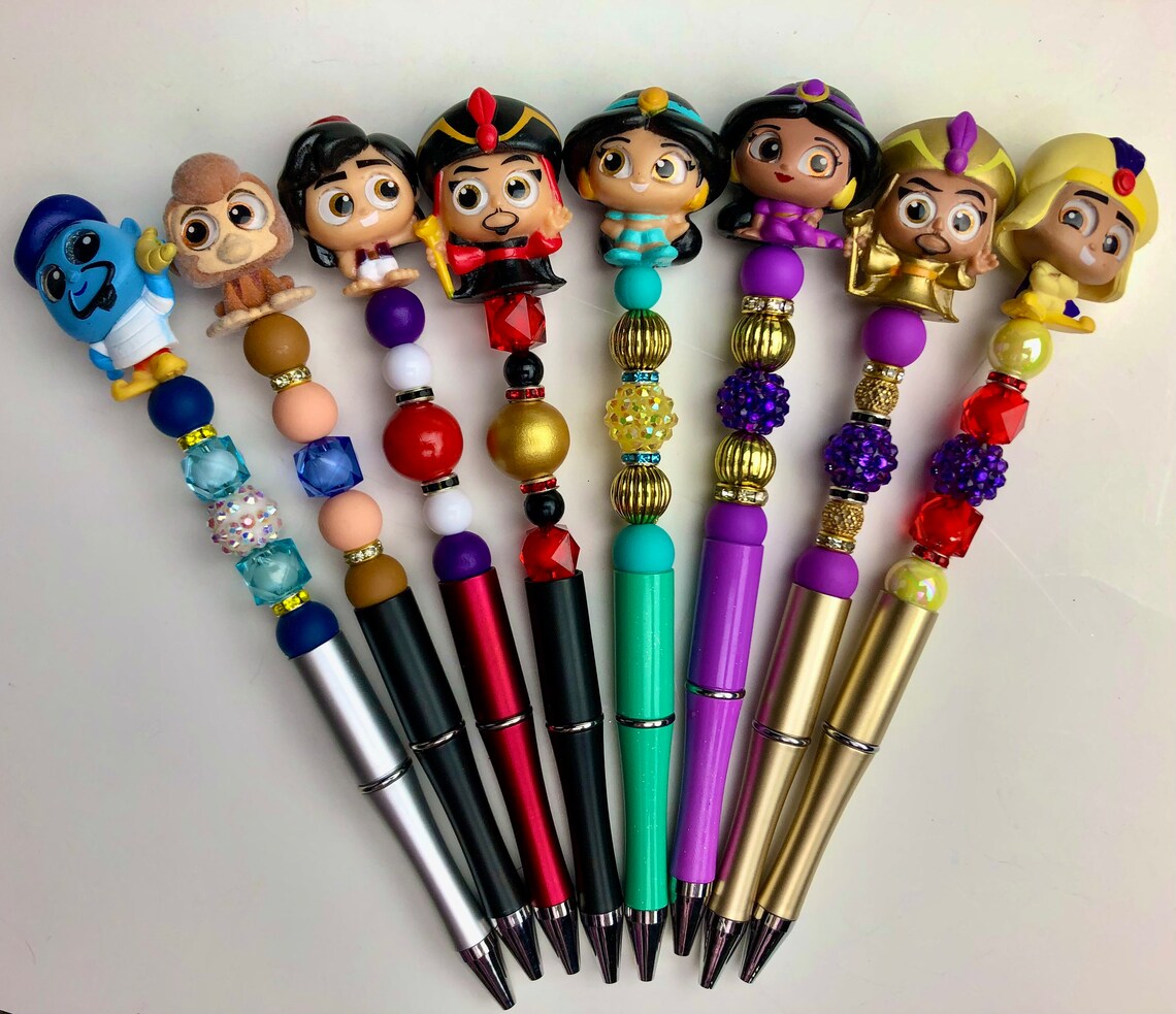 Disney Aladdin Doorable Bead Pens Collection Doorables - Etsy