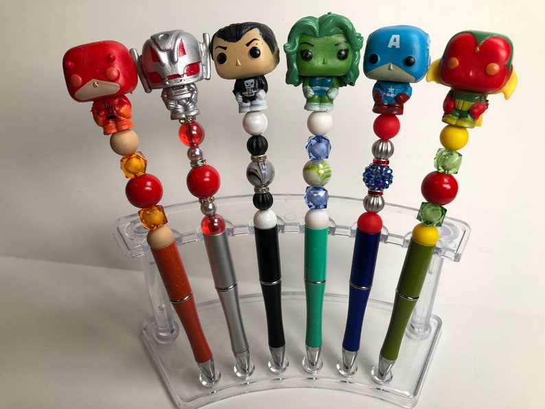 Marvel Avenger Bead Pens Collection Pocket Pops Funko - Etsy