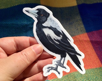 Magpie Sticker - Etsy