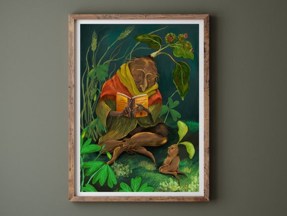 Art Print how to Grow. Fantasy Botanical - Etsy