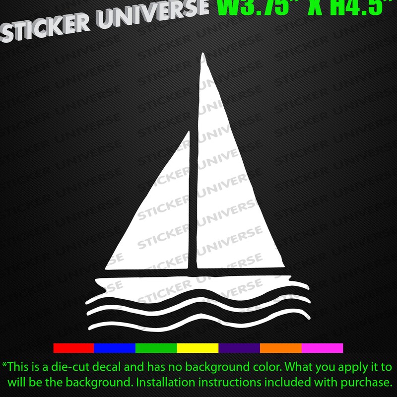 Windsurfing Decal - Etsy